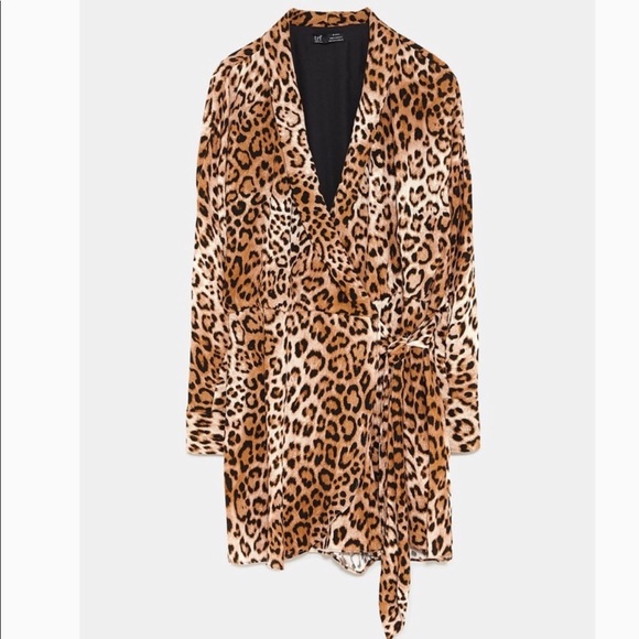 Zara | Dresses | Zara Leopard Print Romper | Poshmark
